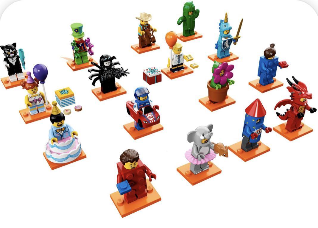 Lego CMF Series 18 (Set of 16 - no Classic Police Officer), Hobbies ...