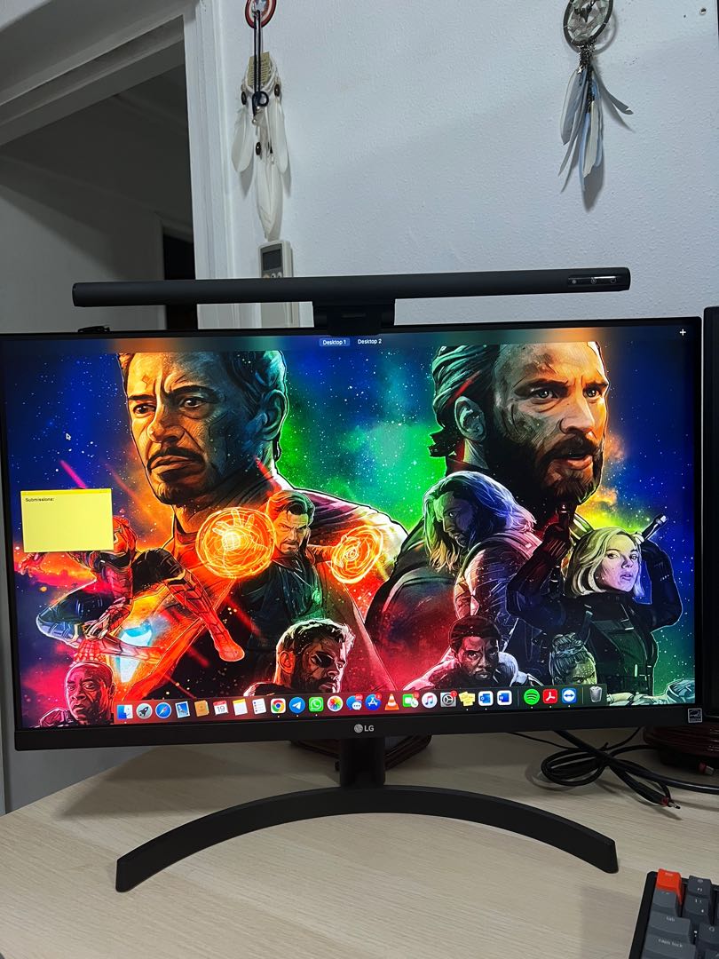 LG 27 inch monitor 27MK600, Computers & Tech, Parts & Accessories ...