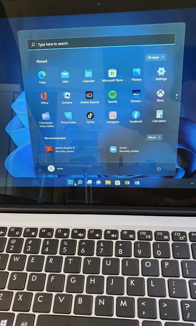 Like New - Windows 11 Avita Clarus i5 7th Gen, 8gb Ram, M2. SSD, 14 ...