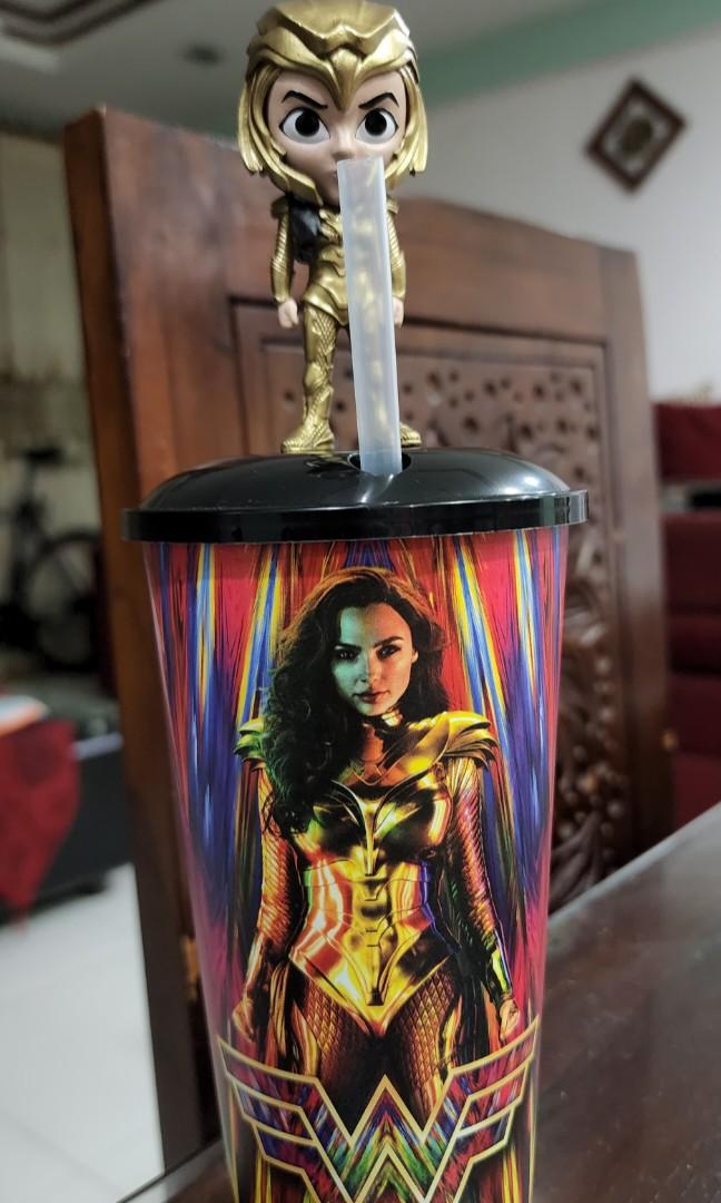 Limited Edition WW84 Wonder Woman Cup with Topper, Furniture & Home ...