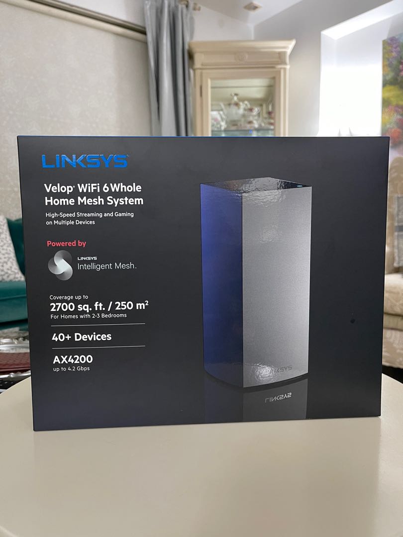 LINKSYS AX4200 Velop WiFi 6 Whole Home Mesh System, Computers & Tech, Parts & Accessories ...