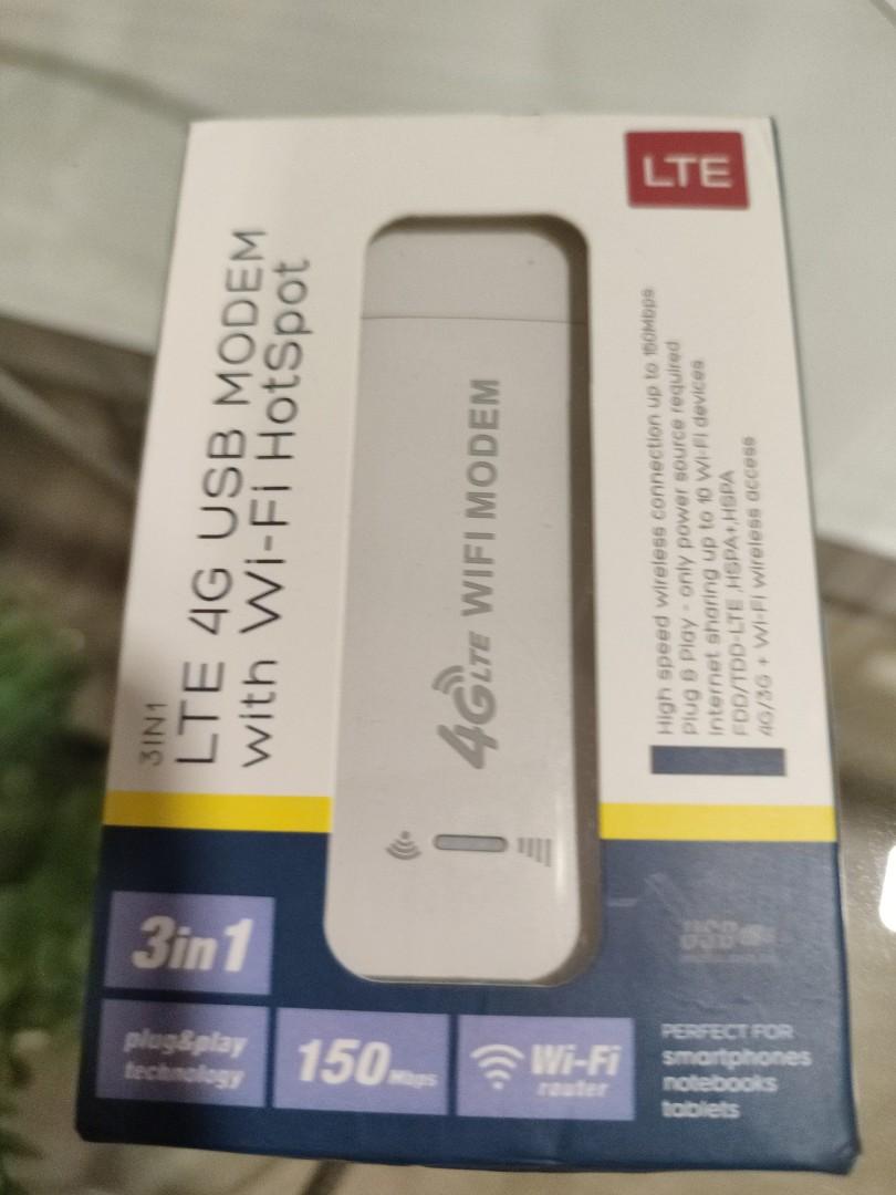 LTE 4G USB SIM CARD MODEM WITH WIFI HOTSPOT, Computers & Tech, Parts ...