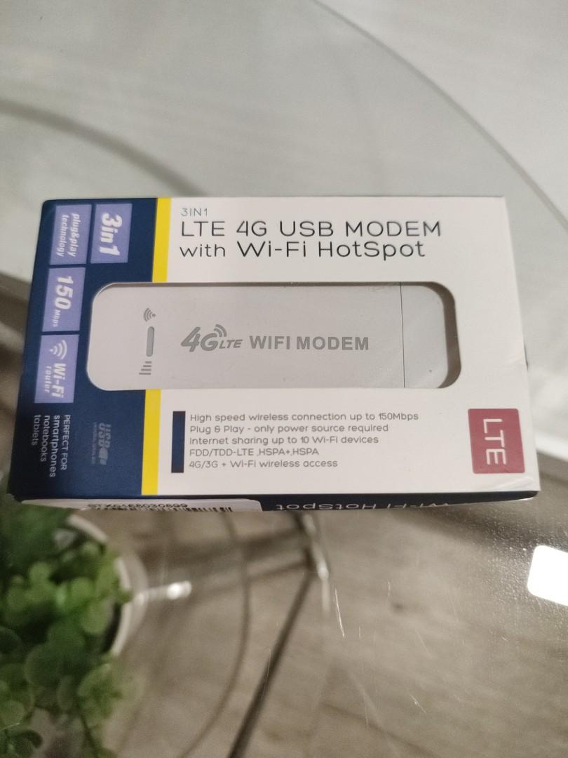 LTE 4G USB SIM CARD MODEM WITH WIFI HOTSPOT, Computers & Tech, Parts ...