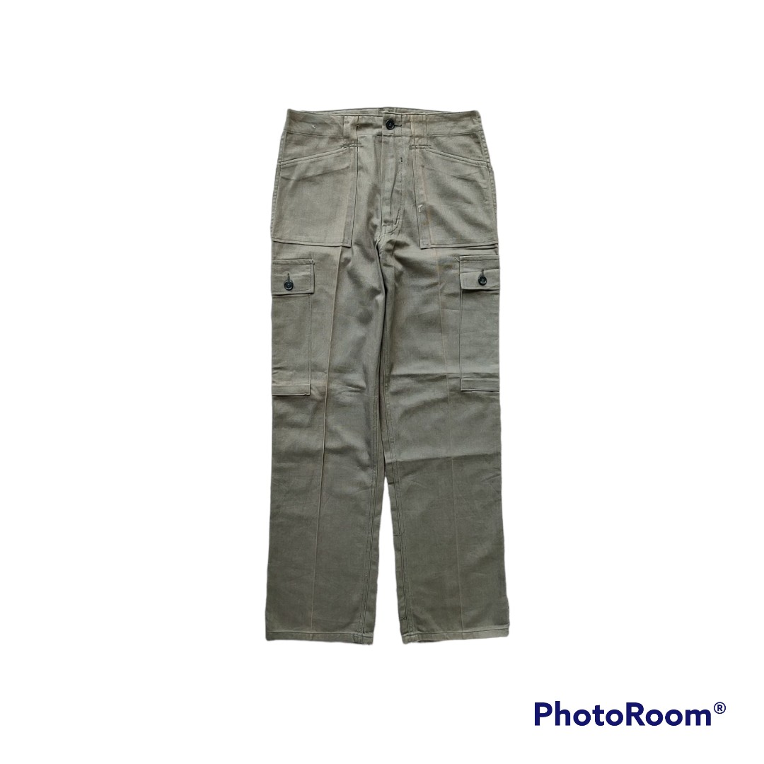 Made in Japan Militia Style 5 Pocket Cargo Pants., Men's Fashion ...