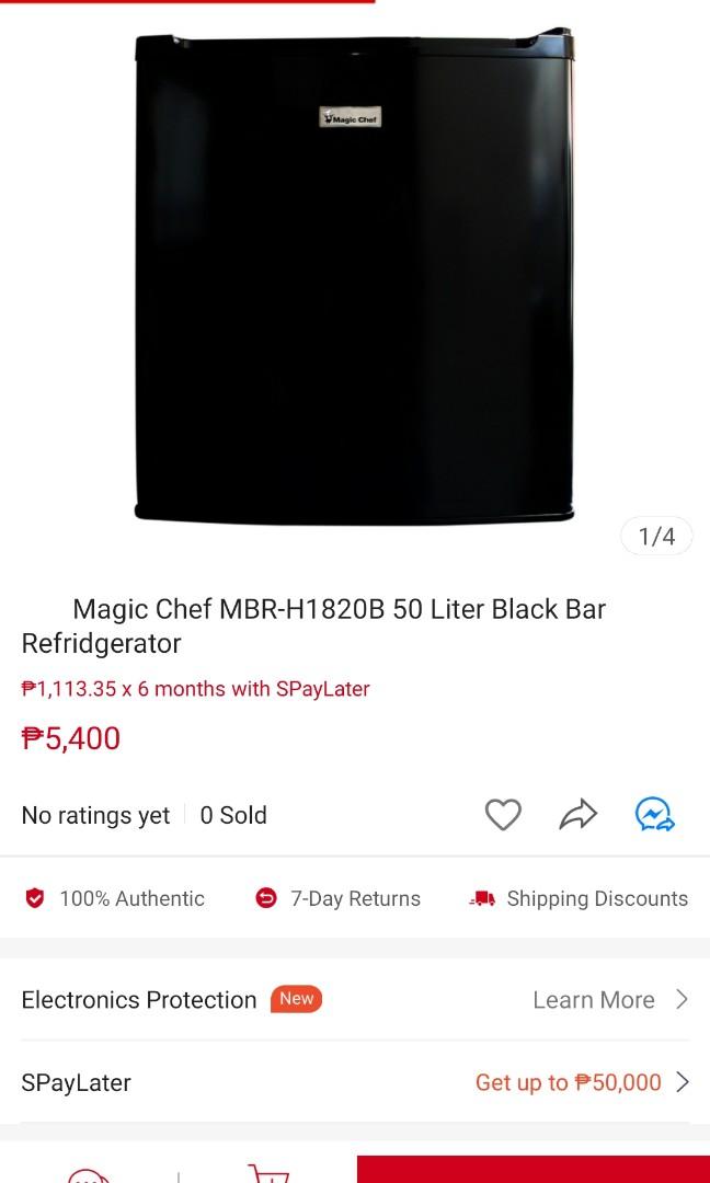 Magic Chef Bar Refrigerator 1.8cu.ft., TV & Home Appliances, Kitchen ...