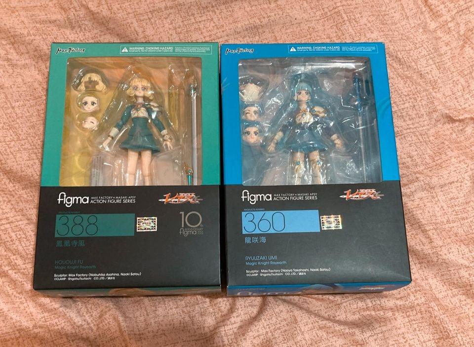 Magic Knight Rayearth Figma - Umi and Fuu, Hobbies & Toys, Toys & Games ...