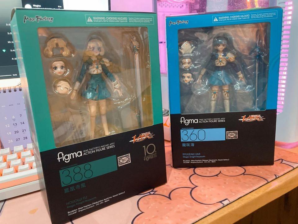 Magic Knight Rayearth Figma - Umi and Fuu, Hobbies & Toys, Toys & Games ...