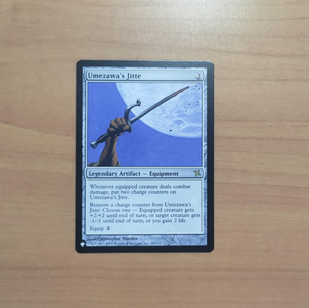 Magic the Gathering Umezawa's Jitte, Hobbies & Toys, Toys & Games on ...