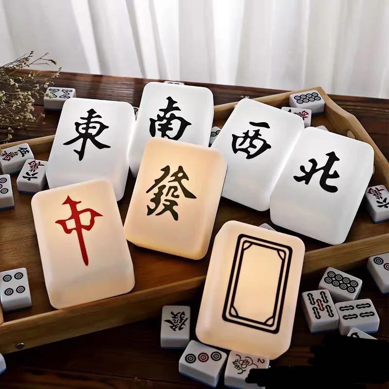 Mahjong Tiles Decor Light, Furniture & Home Living, Lighting & Fans ...