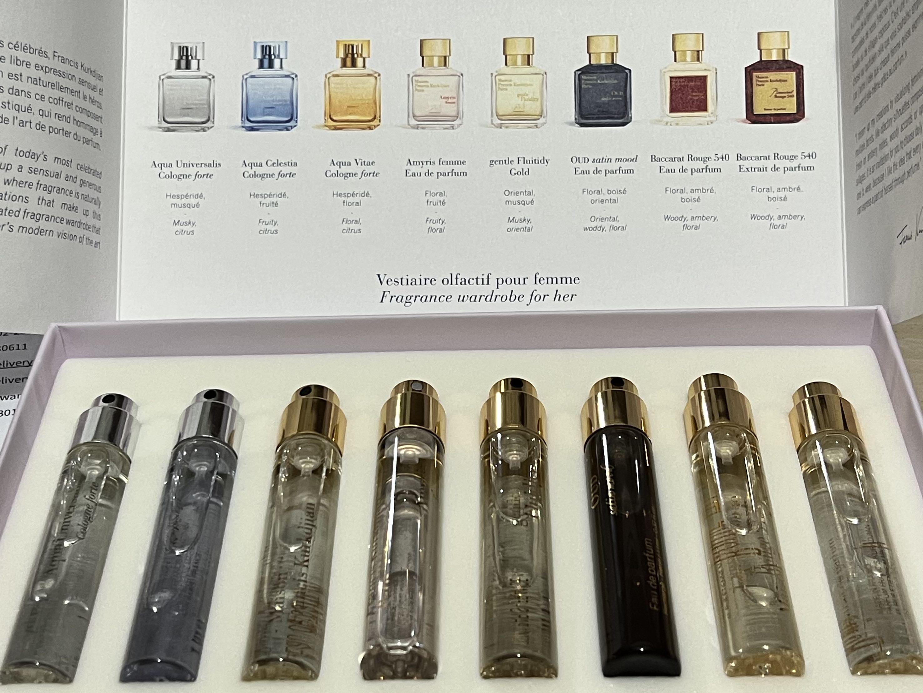 Maison Francis Kurkdjian (MFK) Fragrance Set for Her, Beauty & Personal ...