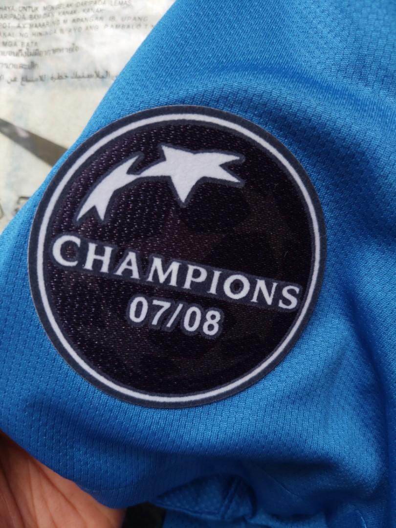 MANCHESTER UNITED 07/08 UCL CHAMPIONS, Men's Fashion, Tops & Sets ...