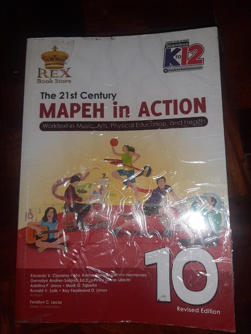 MAPEH IN ACTION 10/ GRADE 10 BOOK, Hobbies & Toys, Books & Magazines, Textbooks on Carousell