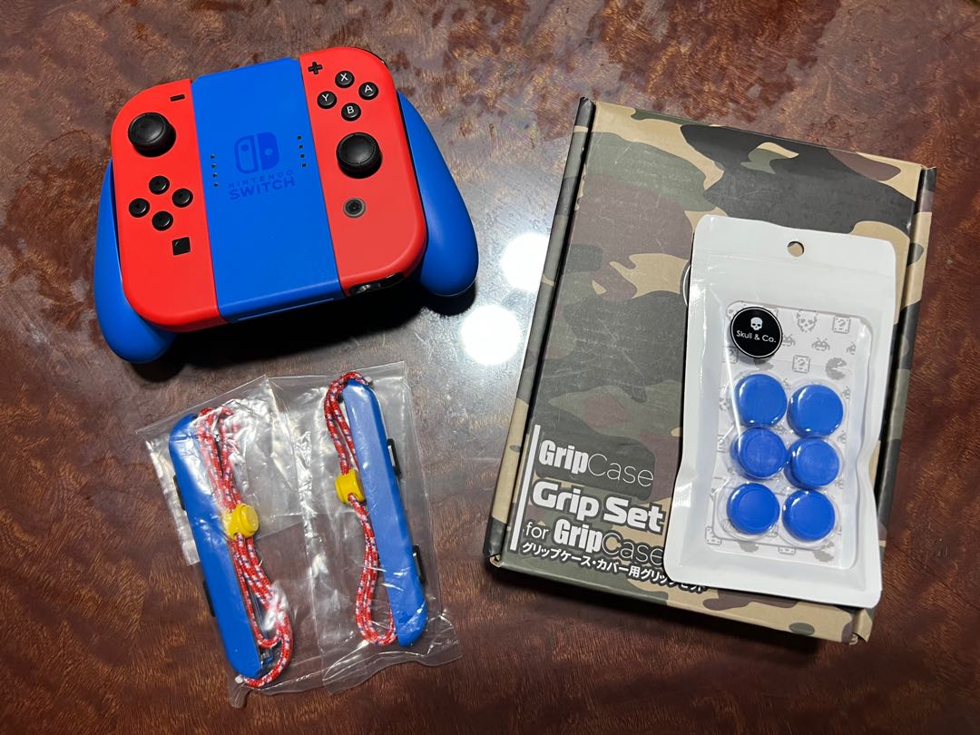 Mario Edition Joycons (for Nintendo Switch), Video Gaming, Gaming ...