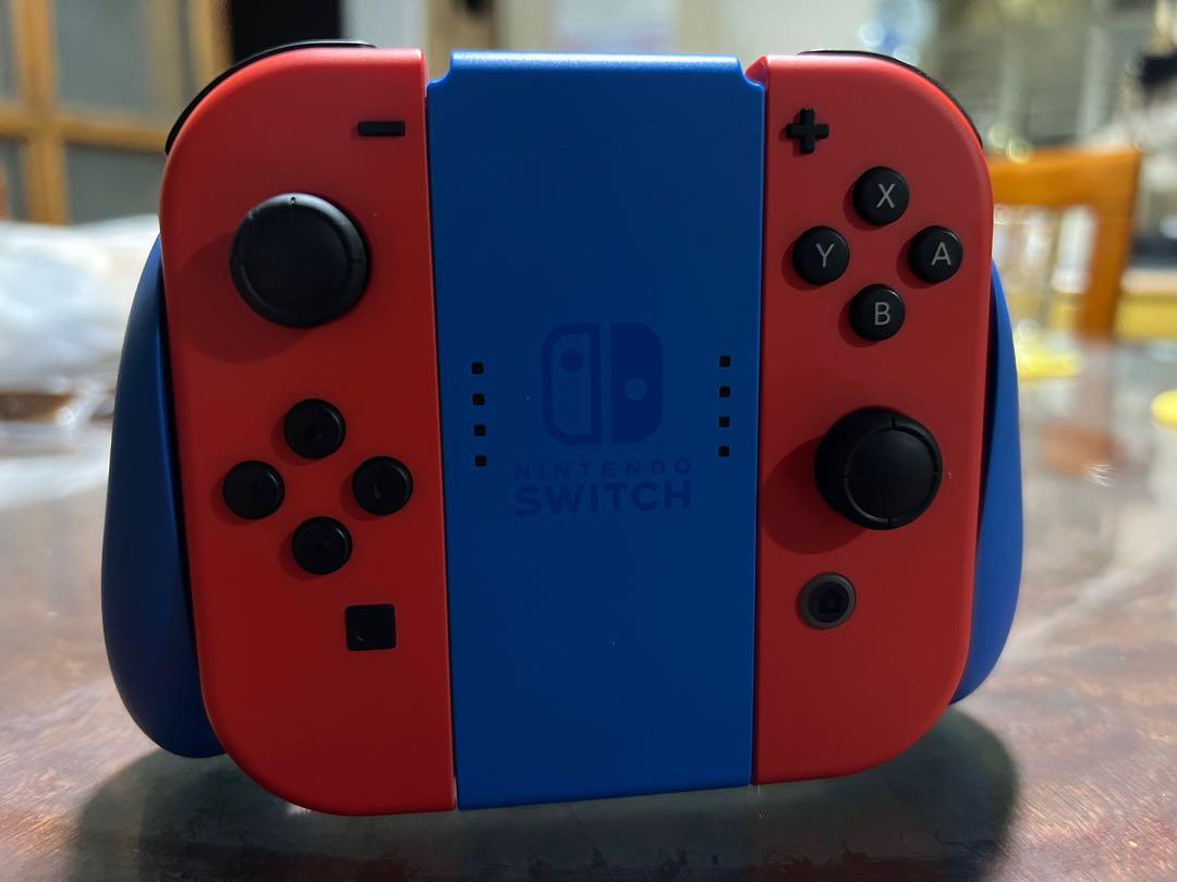Mario Edition Joycons (for Nintendo Switch), Video Gaming, Gaming ...