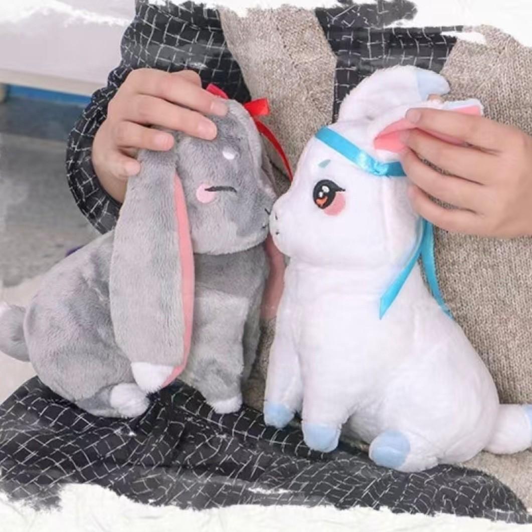 MDZS Rabbit Plushie Mo Dao Zu Shi Lan Zhan Wei Wu Xian, Hobbies & Toys ...