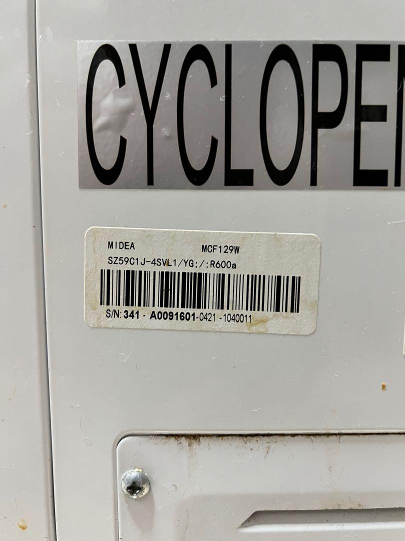 Midea chest freezer, TV & Home Appliances, Air Conditioners & Heating ...