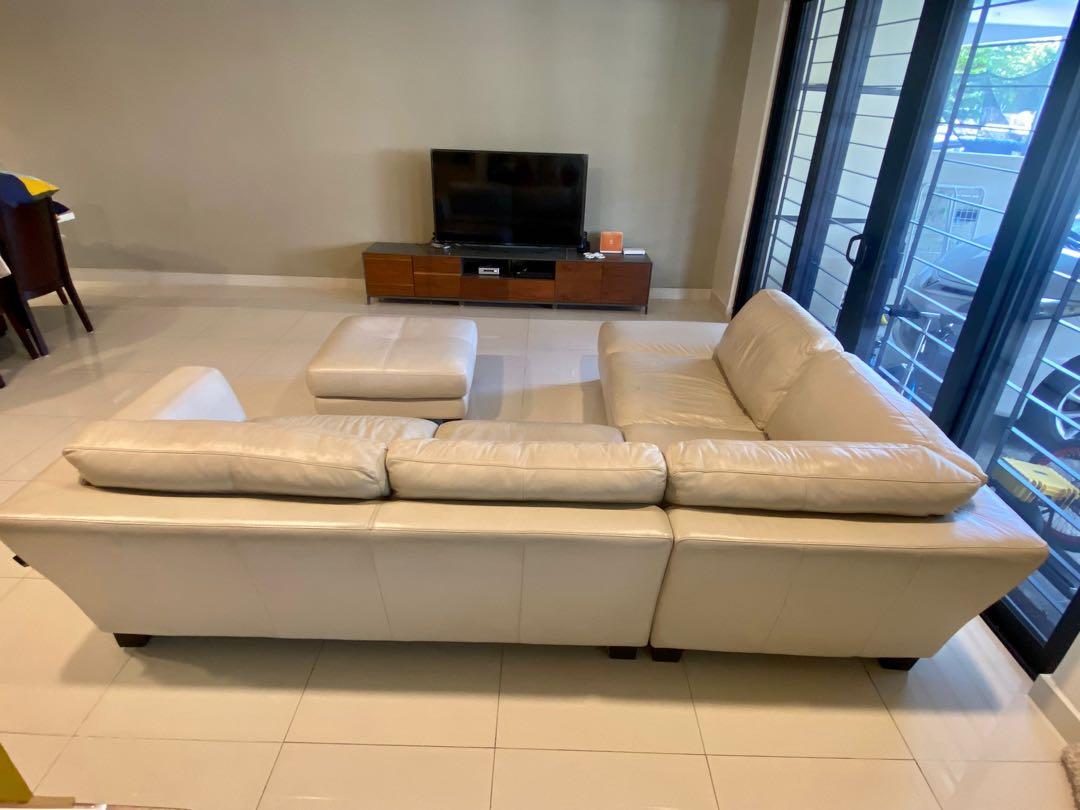 Milano Living Room Furniture Set Leather | Cabinets Matttroy