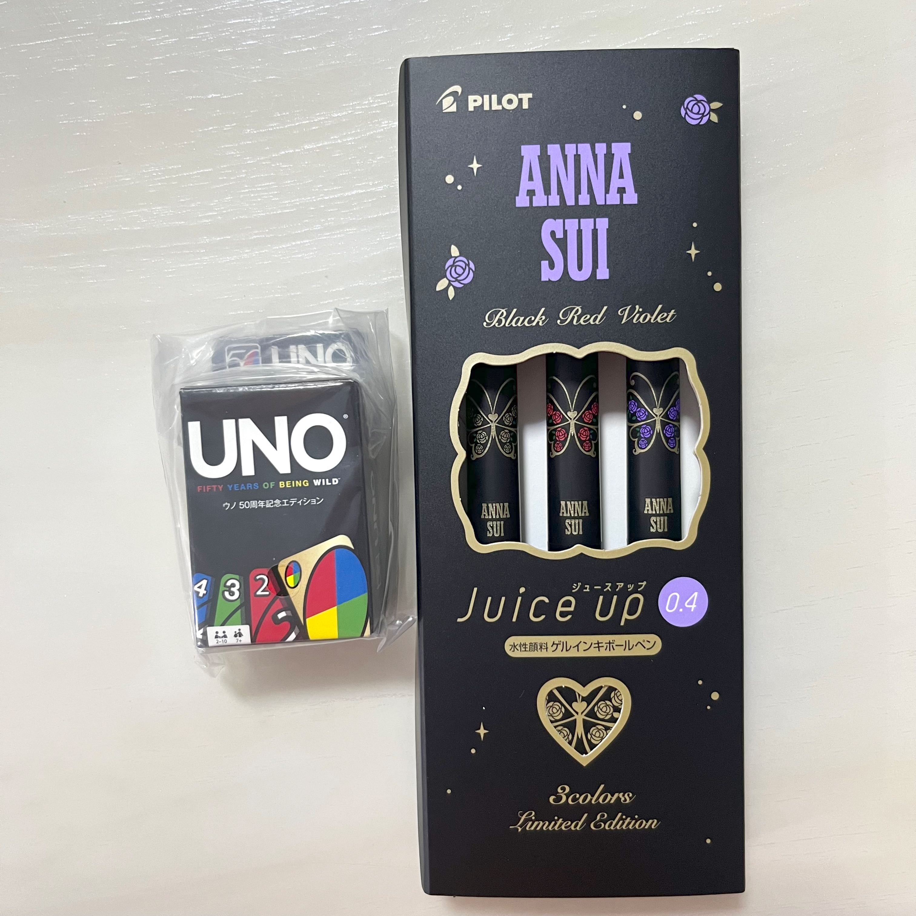 Mini Uno 50th Anniversary, Pilot Anna Sui Juice Up, Hobbies & Toys ...