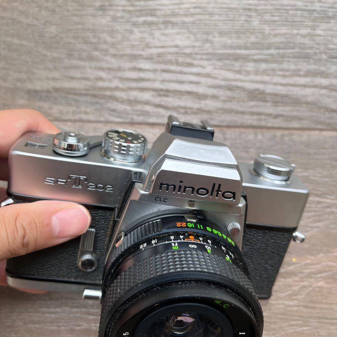 Minolta SRT 202 with 28mm f/2.8 lens [35mm Film Camera], Photography ...