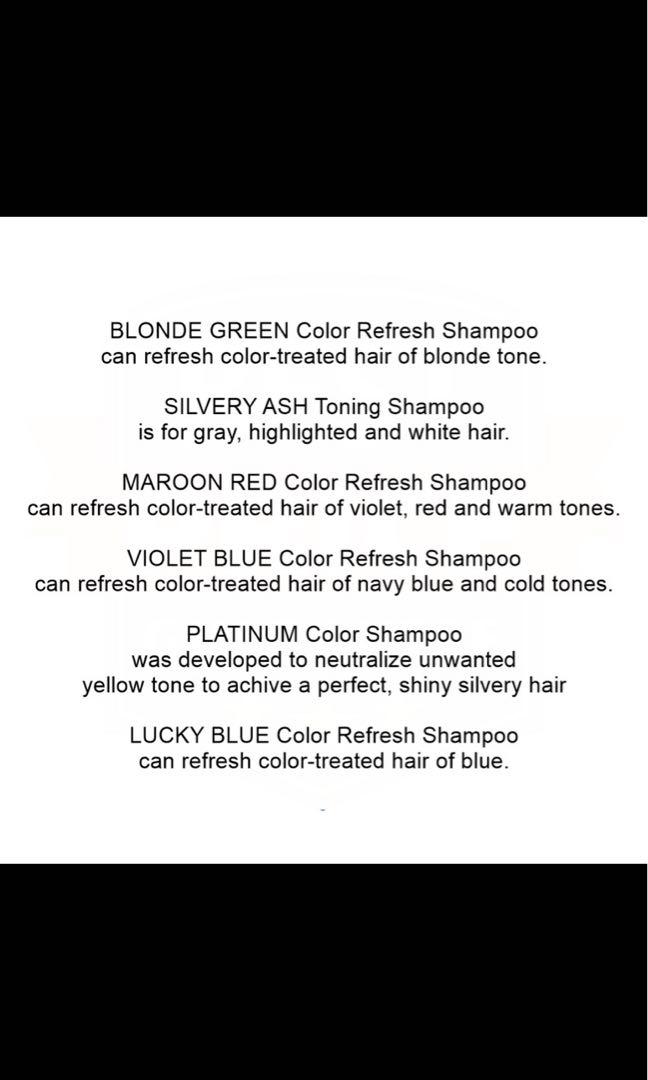 Miss Dear Ash Grey Hair Mask & Shampoo Bundle, Beauty & Personal Care ...