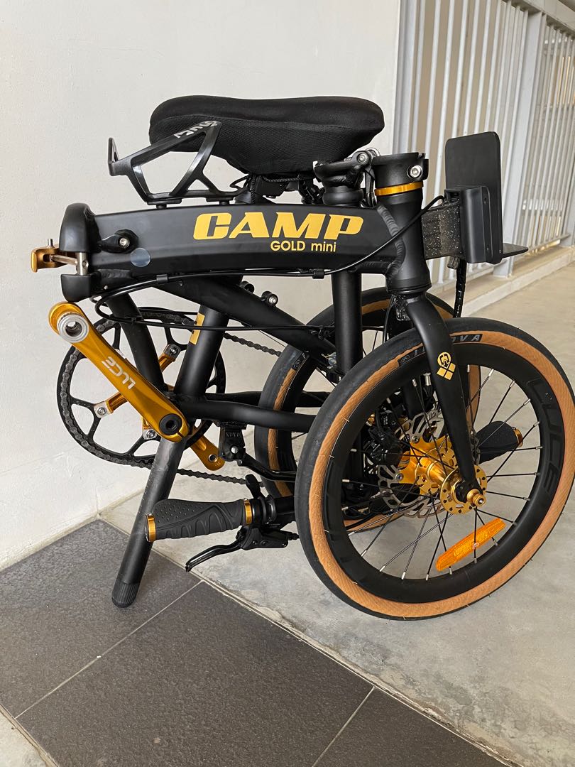 Mobot Camp Gold Mini bike, Sports Equipment, Bicycles & Parts, Bicycles ...