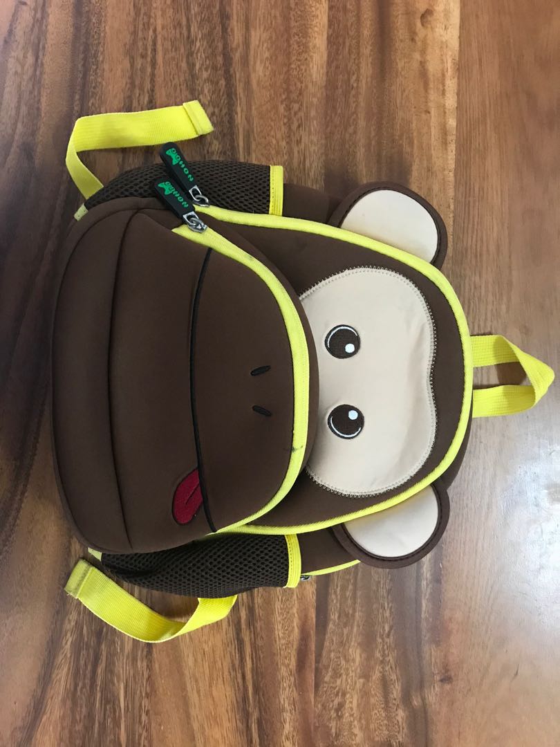 Monkey bag kiddie bag, Men's Fashion, Bags, Backpacks on Carousell