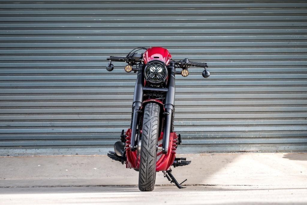 Moto Sammy Singapore Honda Rebel 300 500 2021 2022 LED Light Blood Red ...