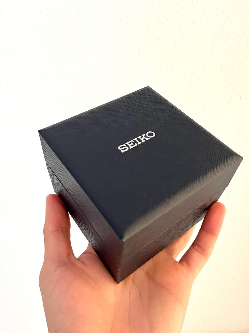 (Negotiable) Seiko Watch Box, Men's Fashion, Watches & Accessories ...