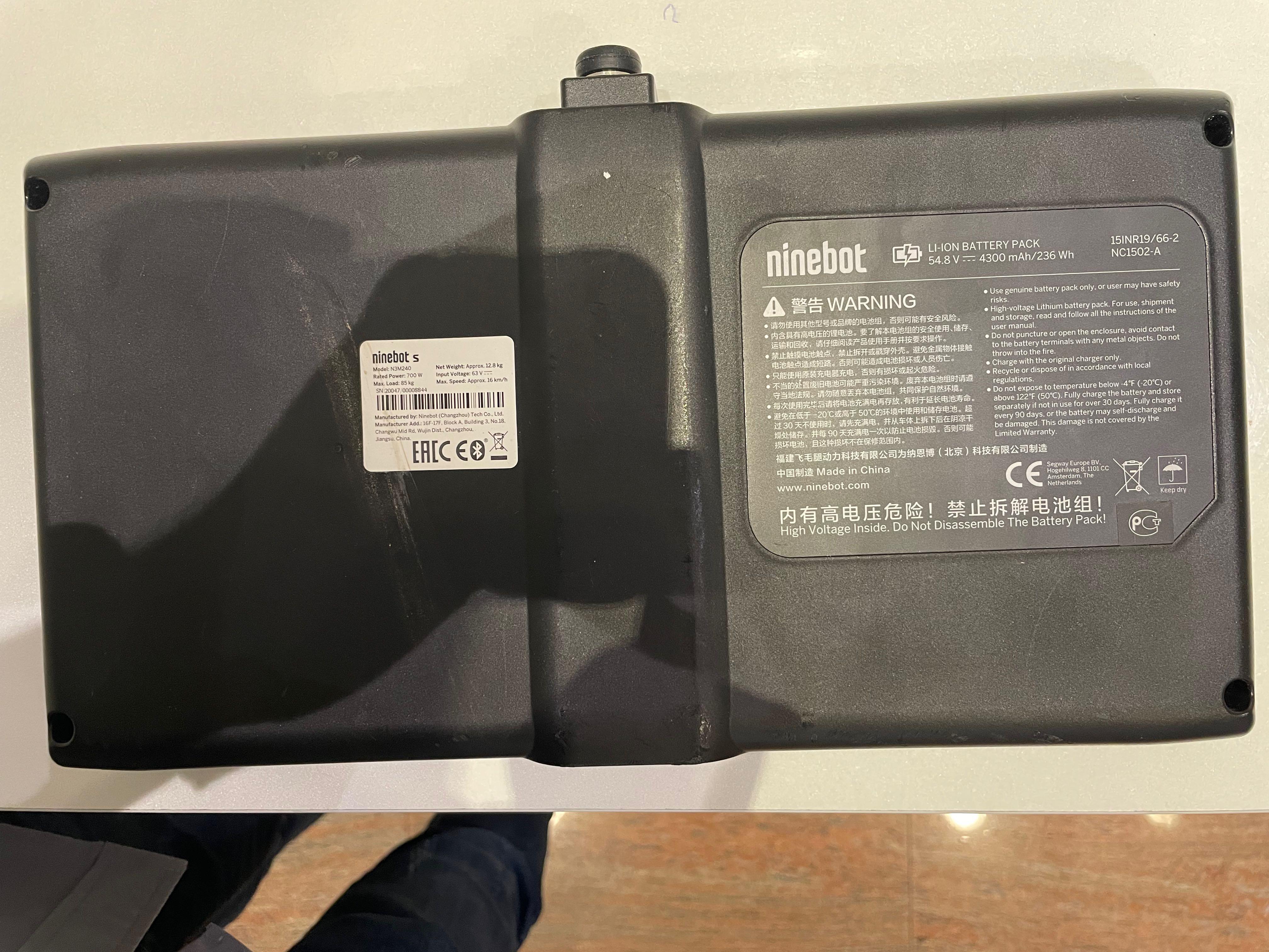 Ninebot N3M240 BATTERIES, Photography, Photography Accessories ...