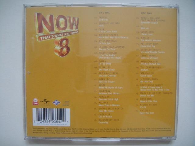Now 8 CD (Nsync / Britney Spears / Kylie Minogue / Gorillaz / Moby ...