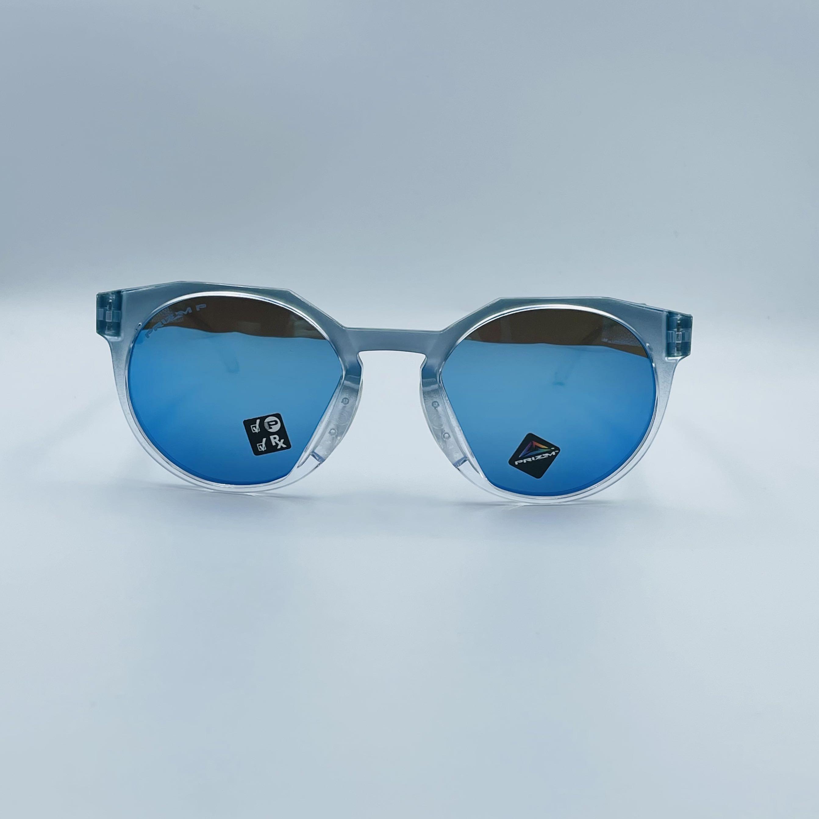 Oakley HSTN (A) Blue Ice Polarized Prizm Sapphire, Men's Fashion ...