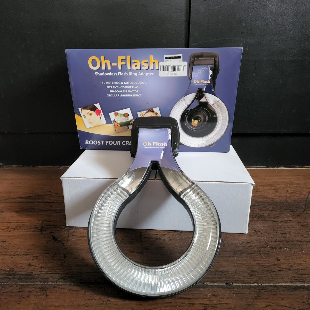 Oh Flash Ring Adapter, Photography, Photography Accessories, Lighting ...