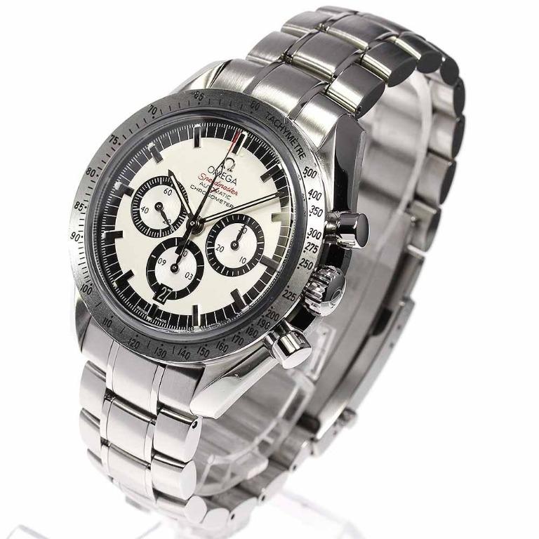 [OMEGA] 歐米茄 Speedmaster Racing Legend Schumacher 計時碼表 3506.31 自動上鍊男士 ...