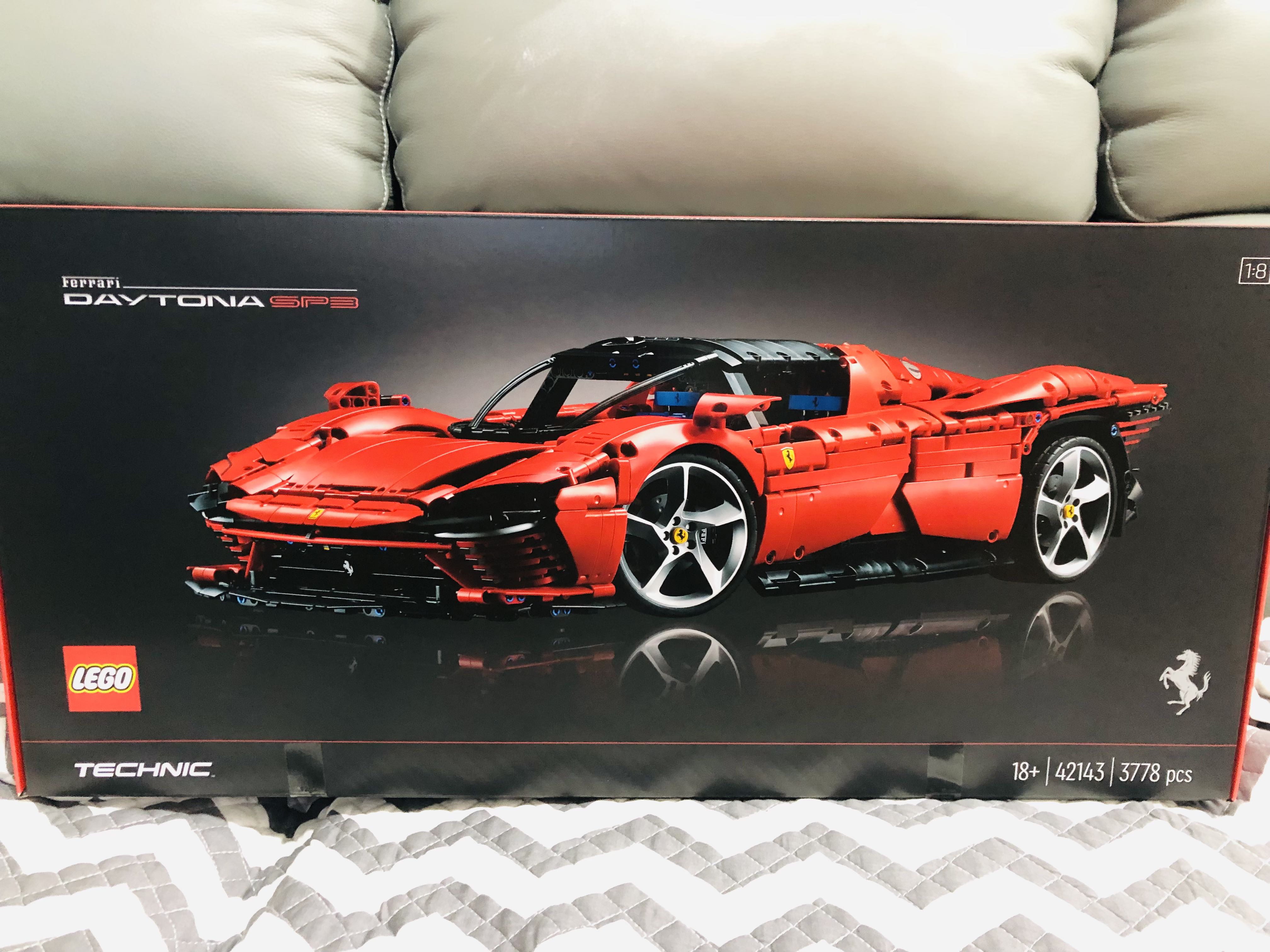 (Available now) Lego Technic 42143 Ferrari Daytona SP3 with Original ...