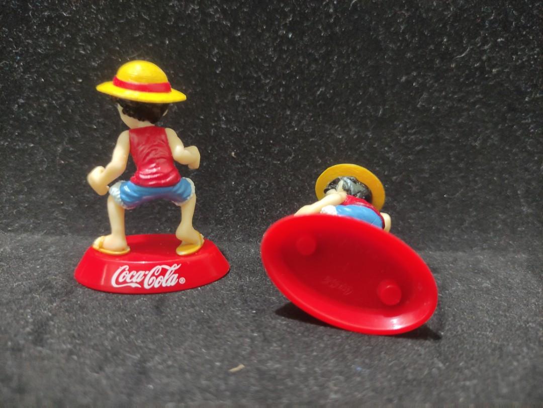 One Piece x Coca Cola Jump Festa anime collab Luffy Mini Figure ...