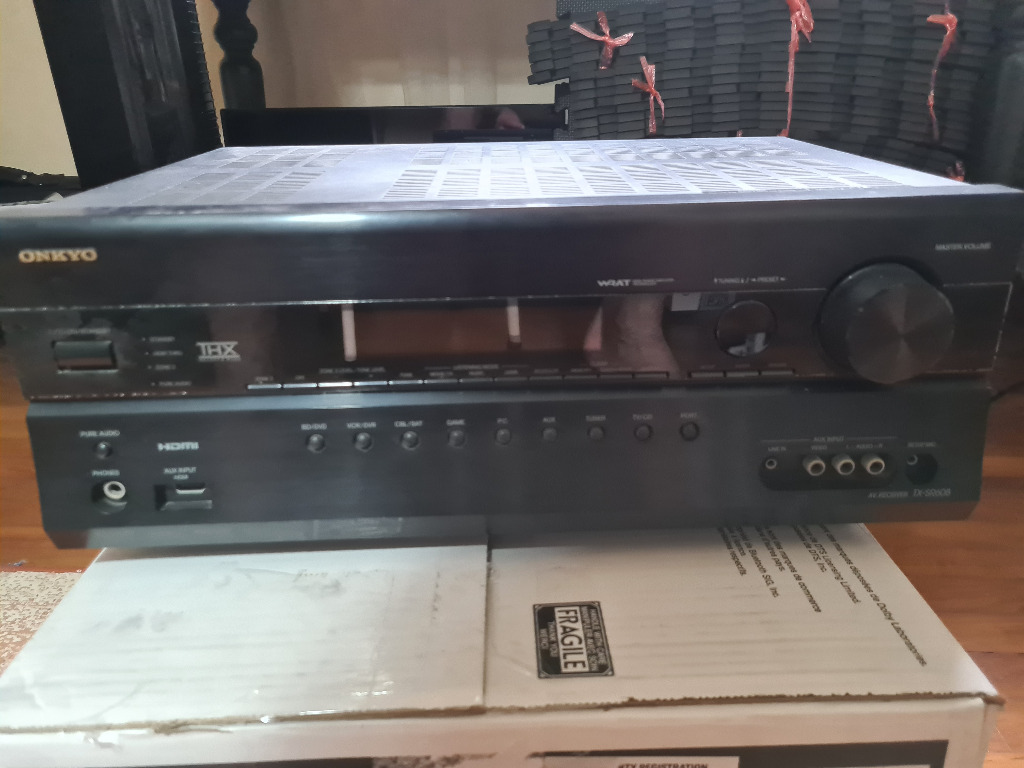 Onkyo AV Receiver TX-SR608, TV & Home Appliances, TV & Entertainment ...