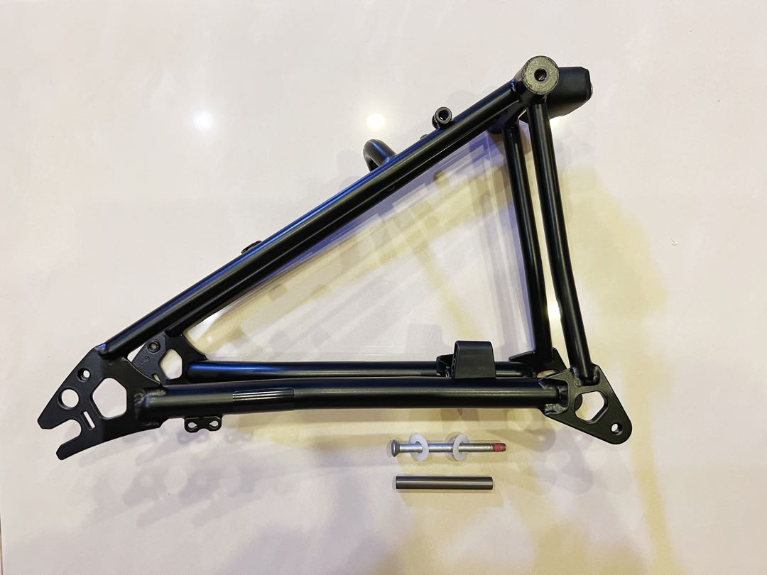 Original Brompton P line rear triangle set, Sports Equipment, Bicycles ...