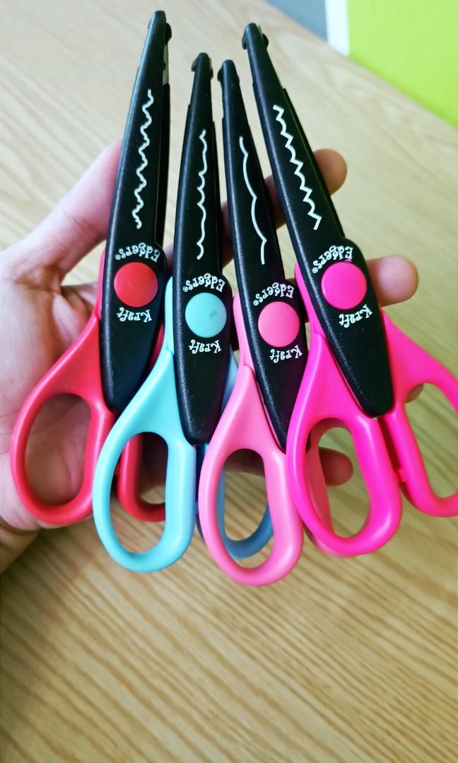 Original Kraft Edgers Scissors from Japan bundle, Hobbies & Toys ...