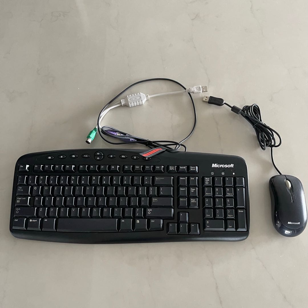 Original Microsoft Keyboard + Mouse, Computers & Tech, Parts ...