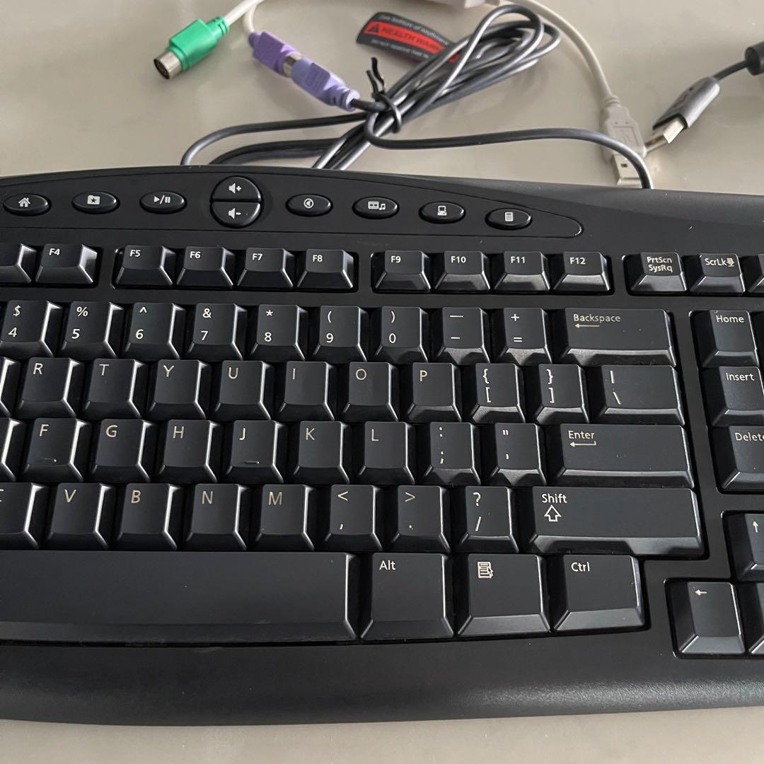 Original Microsoft Keyboard + Mouse, Computers & Tech, Parts ...