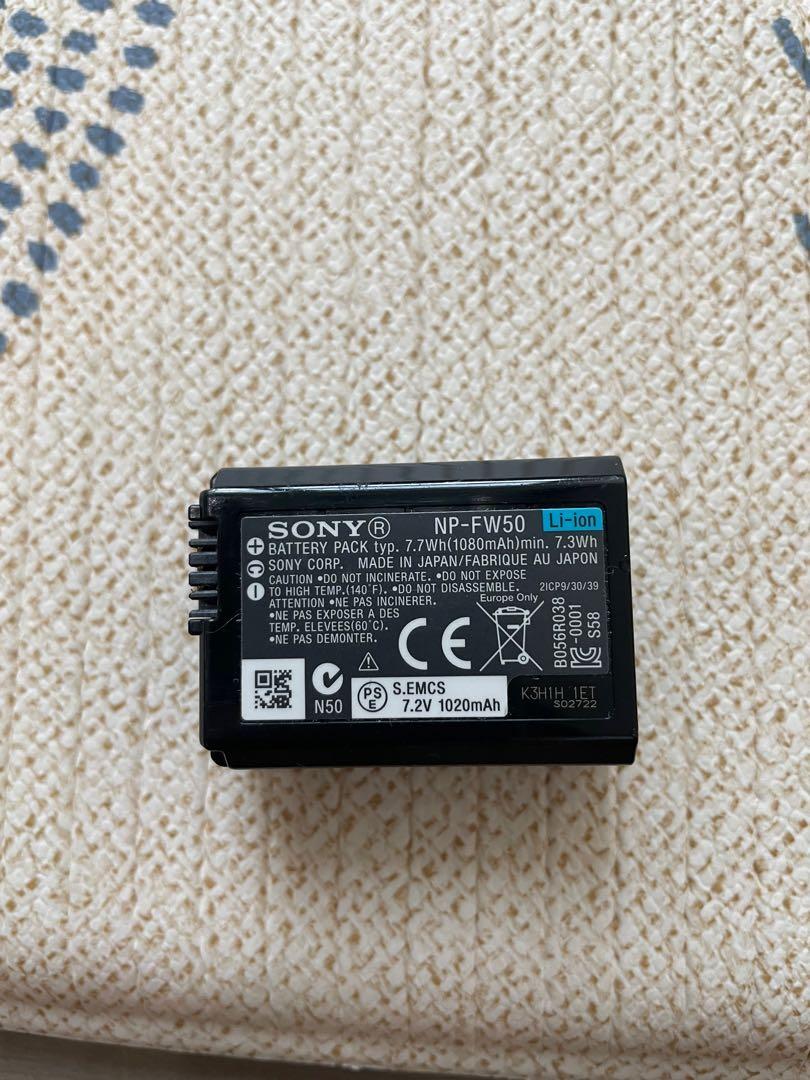 Original Sony NP FW50, Photography, Photography Accessories, Batteries ...