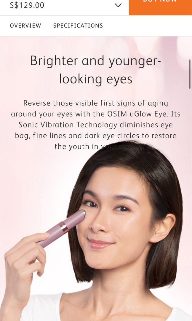 OSIM uGlow Eye, Beauty & Personal Care, Face, Face Care on Carousell