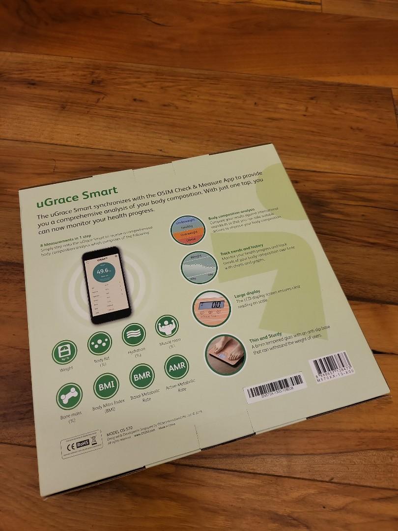 OSIM Ugrace Smart, Health & Nutrition, Health Monitors & Weighing ...