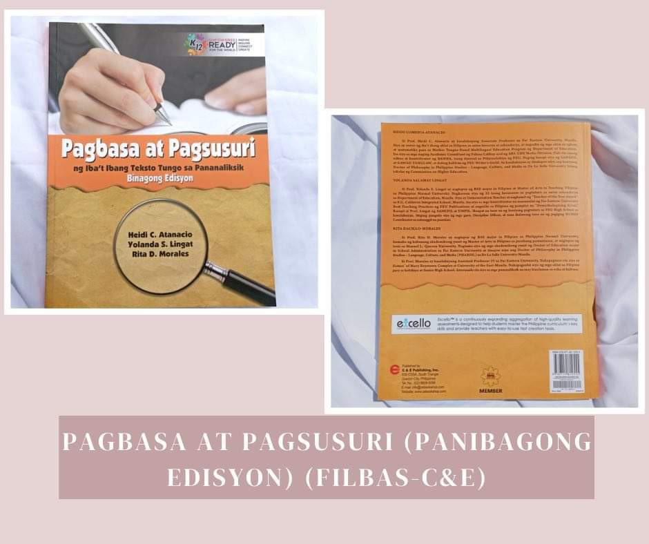 Pagbasa at pagsusuri, Hobbies & Toys, Books & Magazines, Textbooks on ...