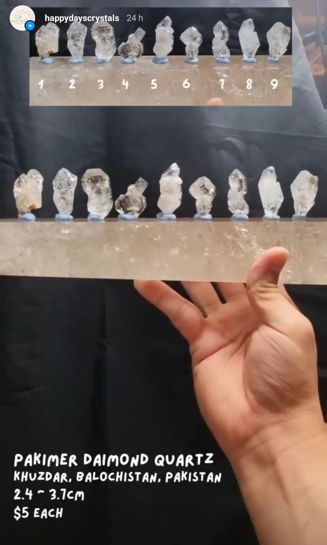 Pakimer Daimond Quartz, Women's Fashion, Jewelry & Organisers, Precious ...