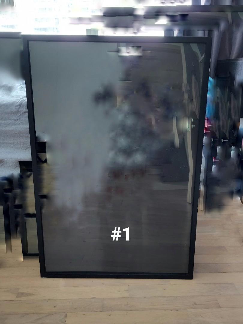 Poster Hub Classic Frame 68 x 102cm/27 x 40 inches (Black), Furniture ...