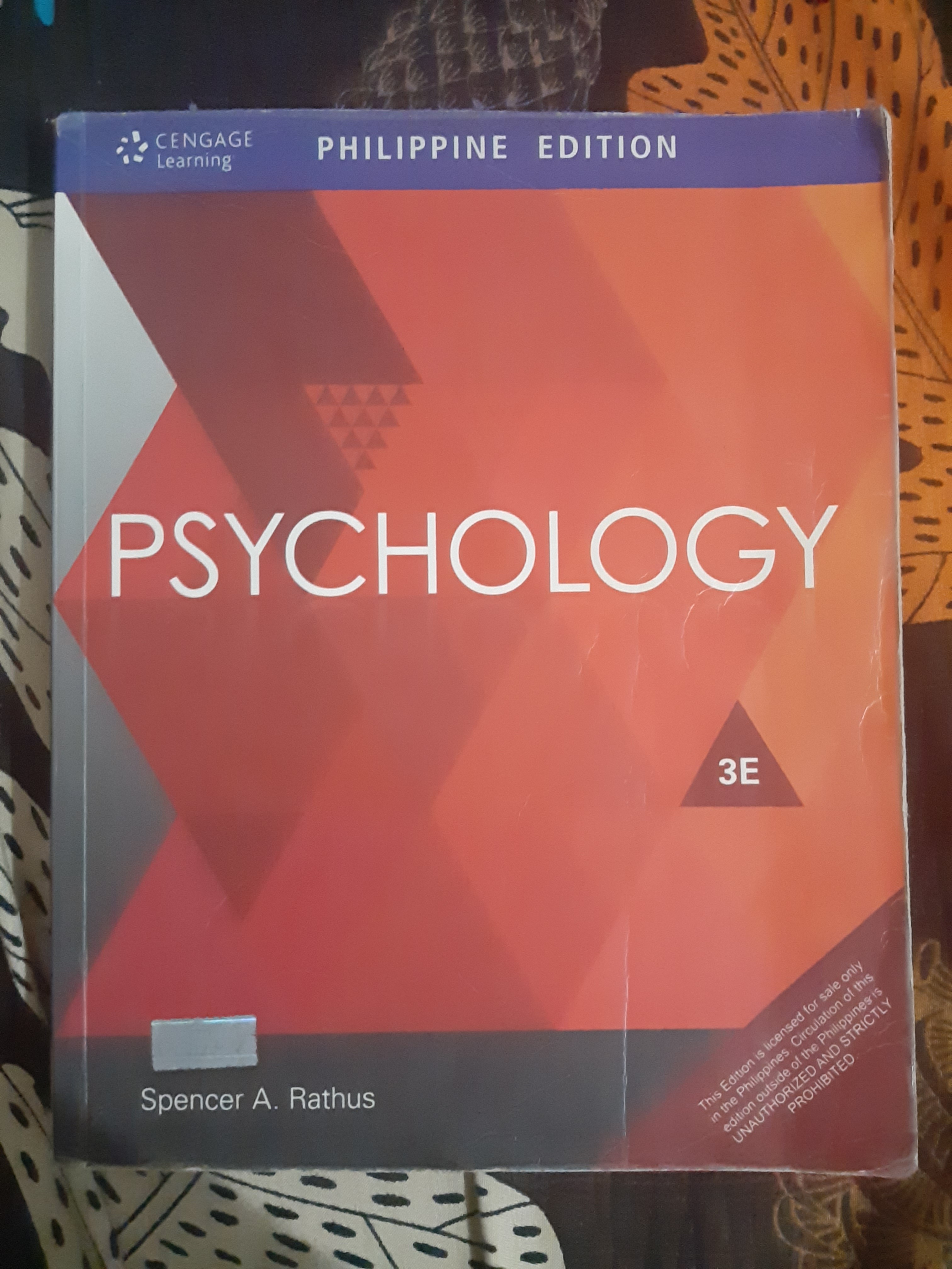 Psychology by Spencer Rathus, Hobbies & Toys, Books & Magazines ...