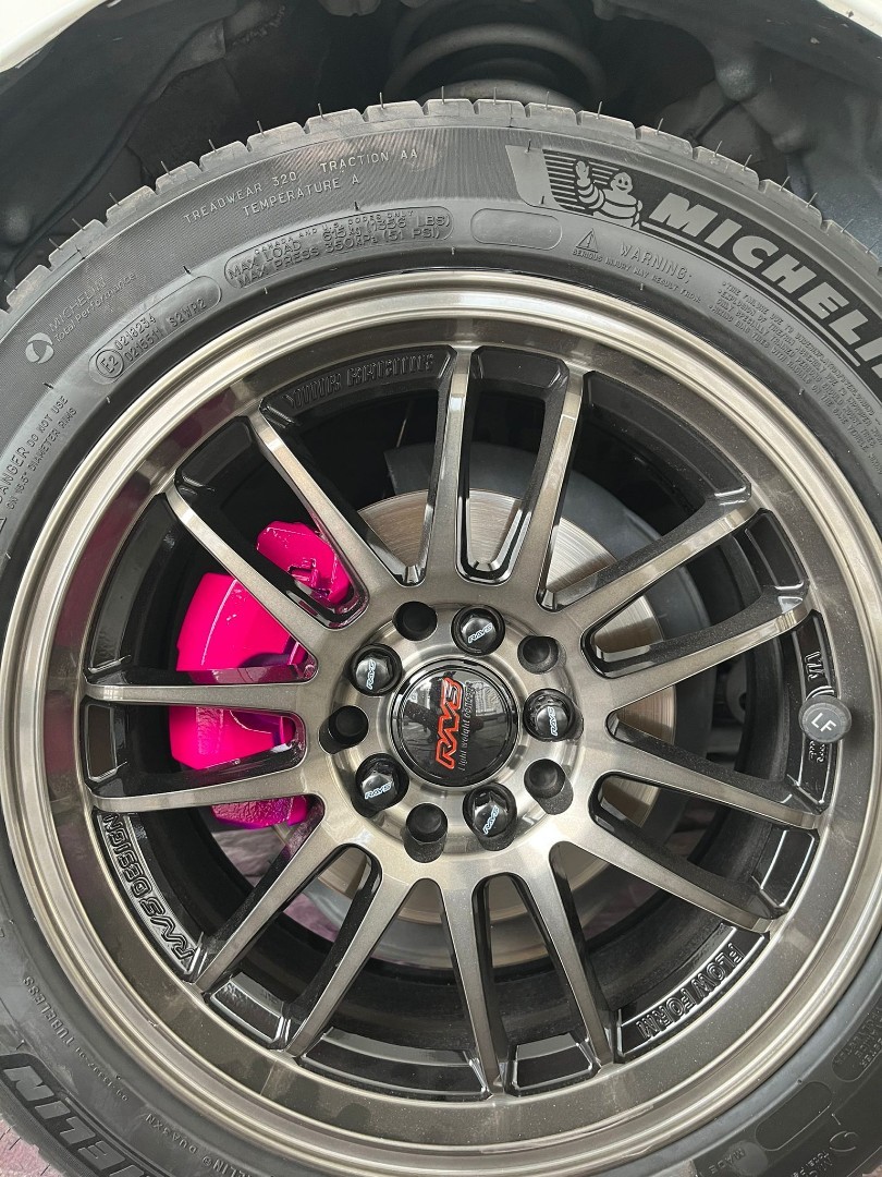 16" RAYS rims, Car Accessories, Tyres & Rims on Carousell