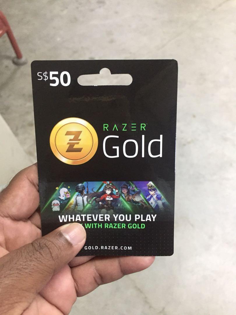 Razer Gold Card, Video Gaming, Gaming Accessories, Game Gift Cards ...
