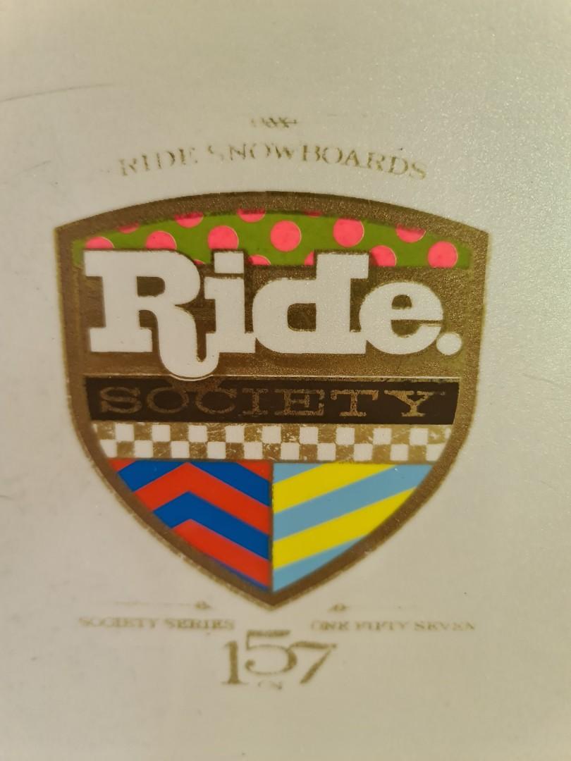 Ride Society 158 Snowboard Epic Design, Sports Equipment, Other Sports ...